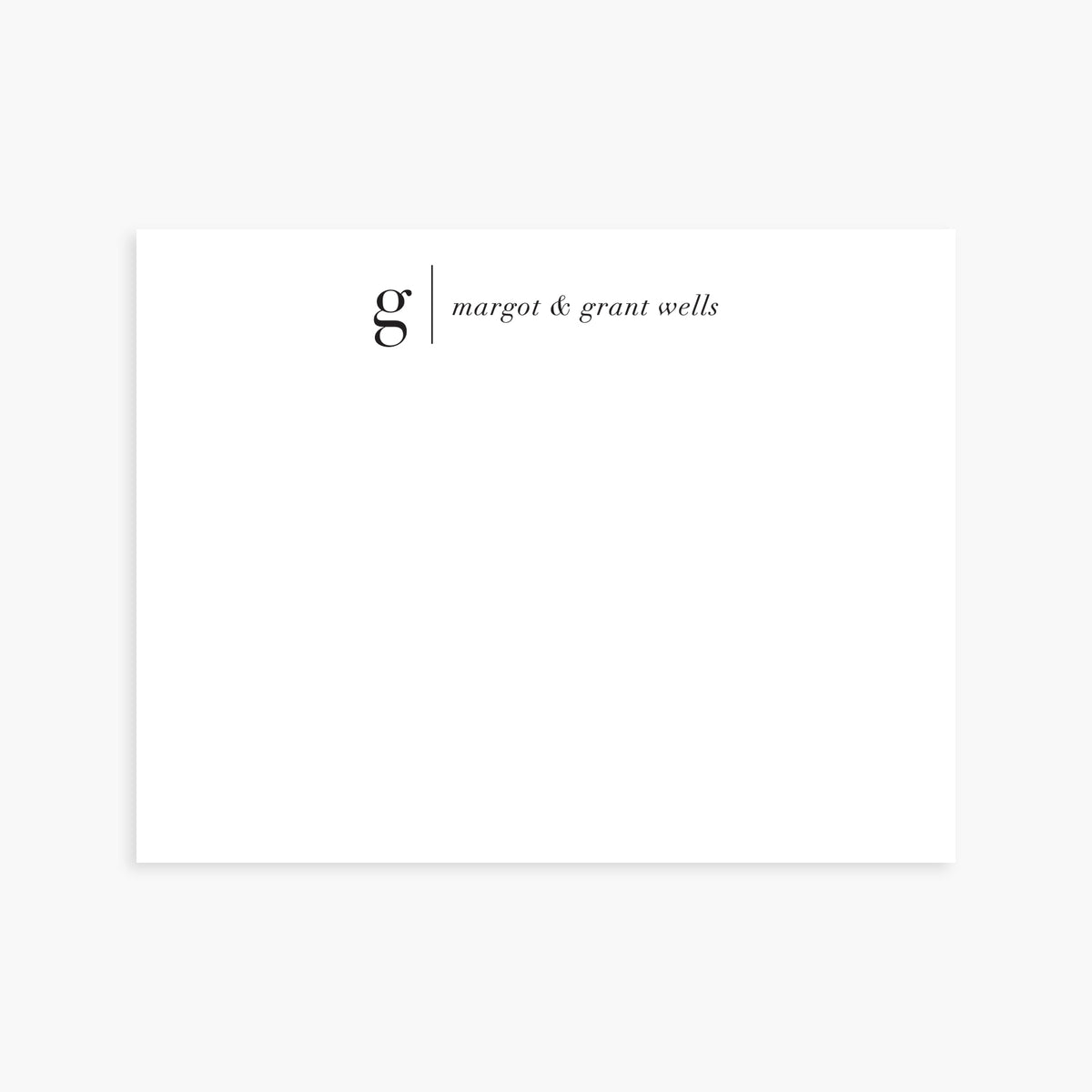 Classic Monogram Note Set – Swoon Paper Co.